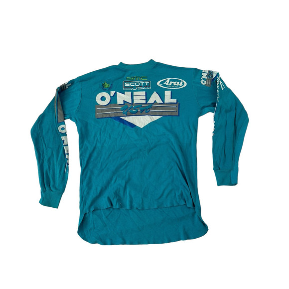O'Neal | Shirts | Vintage 8s 90s Oneal Newell Usa Large Ls Motocross ...